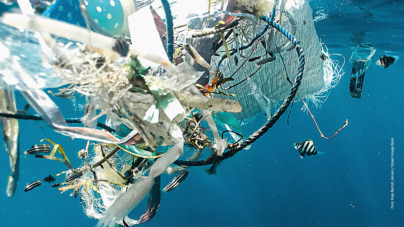 Plastikmüll im Meer