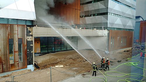 Update on the fire during roof work on the GEOMAR extension building ...